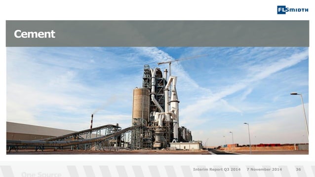 FLSmidth 3rd Quarter Report 2014 | PPT