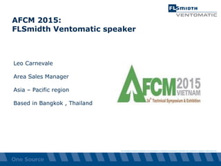 Fl smidth ventomatic presentation from afcm | PDF