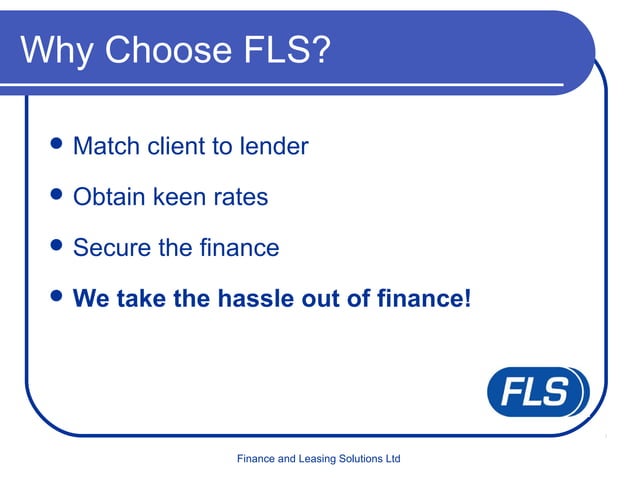 FLS presentation | PPT