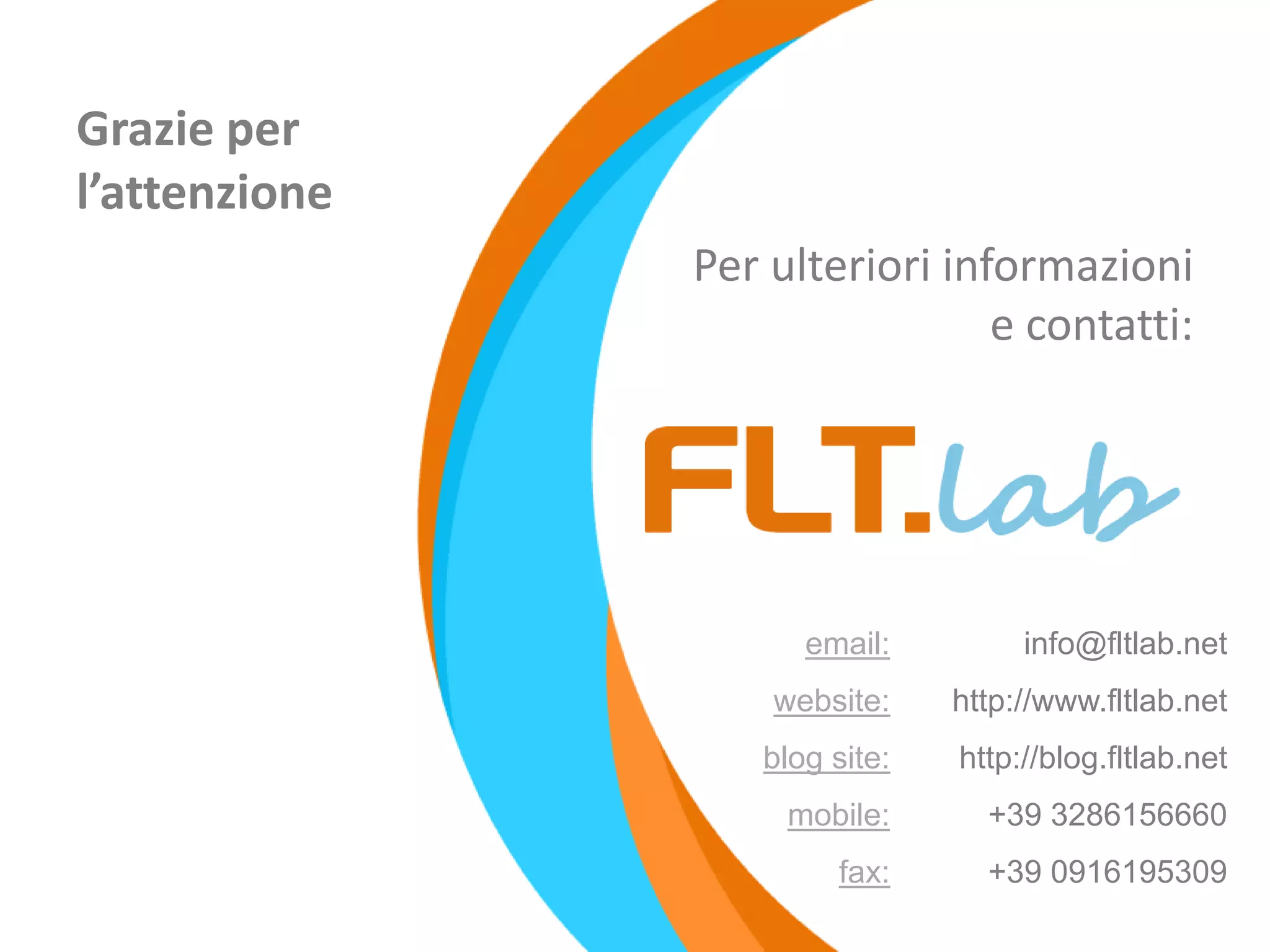 Flt.lab Presentazione Aziendale | PDF