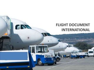 Flight documentations meteorologi for initial flight operator officer | PPT