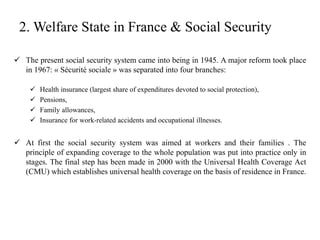 Welfare state in france | PPT