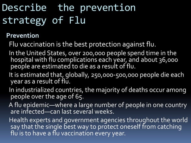 Flu | PPT
