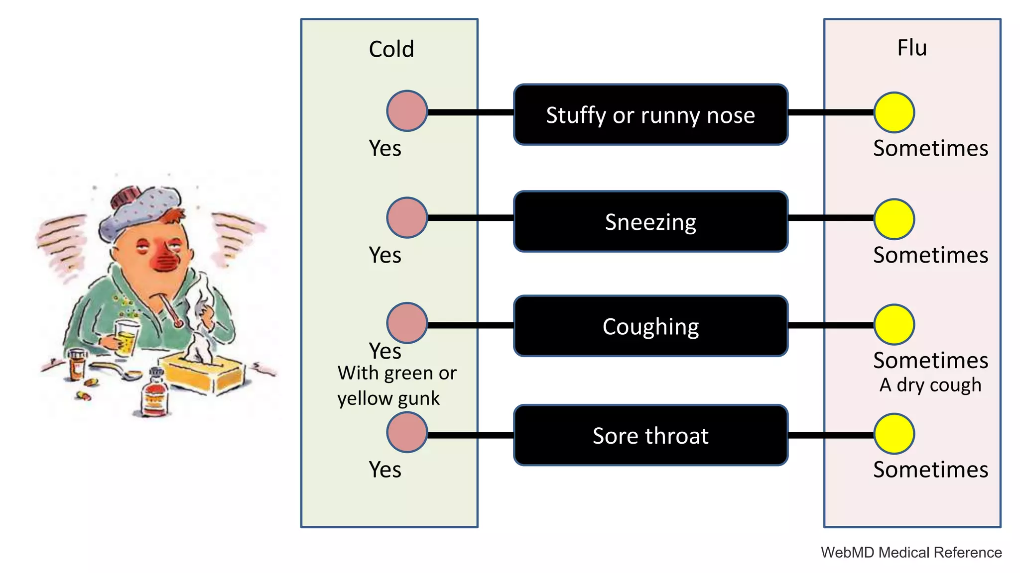 Common Cold vs Influenza | PPTX