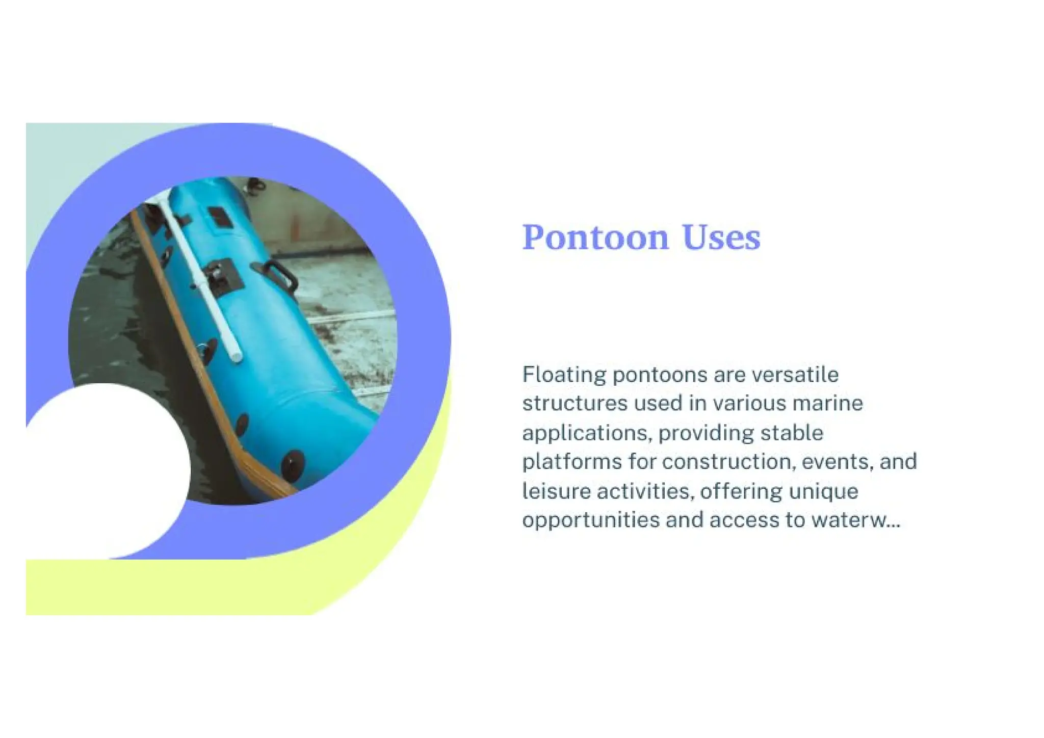 Fluating Ponton Systems – Modular, Durable & Versatile Water Solutions ...