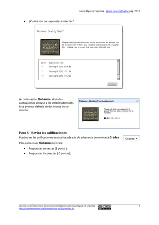 Flubaroo tutorial | PDF
