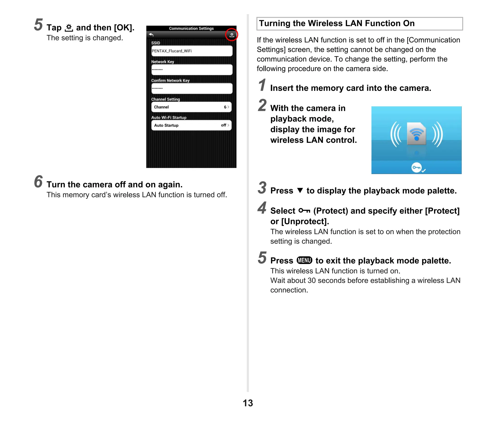 flu card pro setup with Pentax camera instruction | PPT