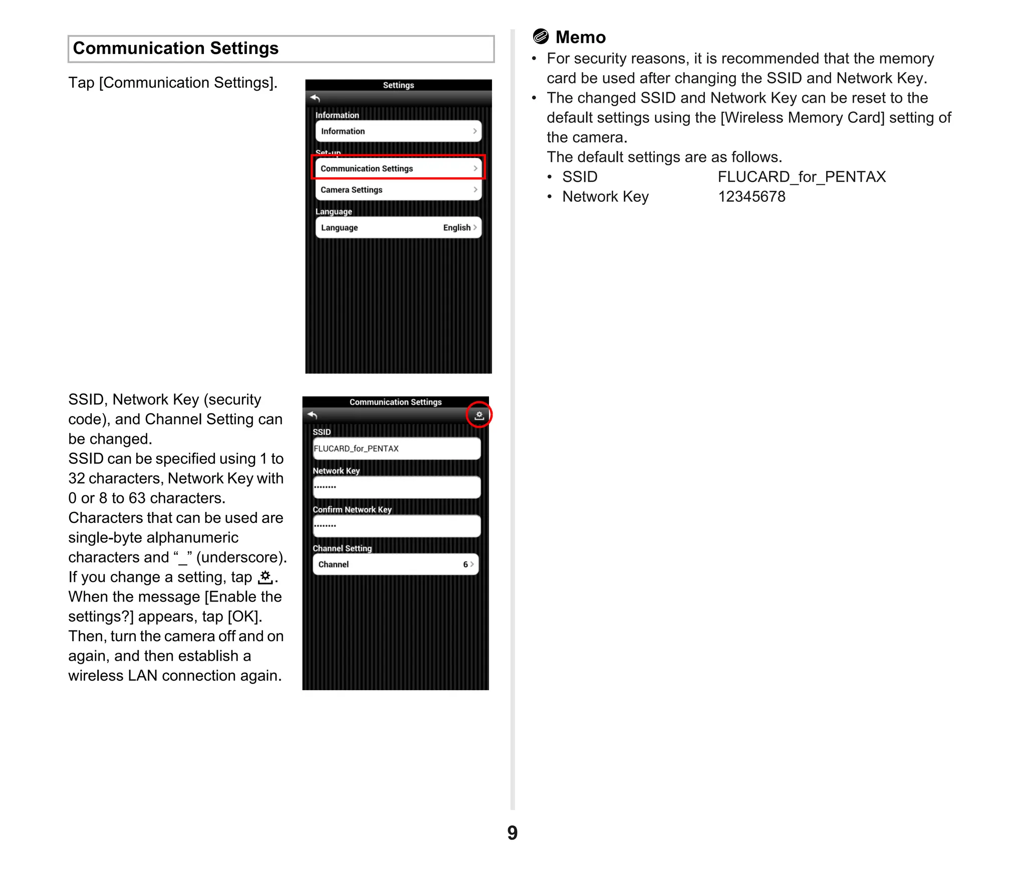 flu card pro setup with Pentax camera instruction | PPT