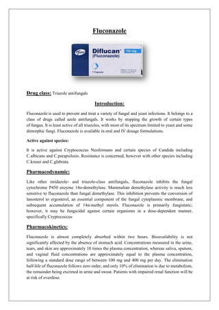 Fluconazol.pdf | Chemistry | Science