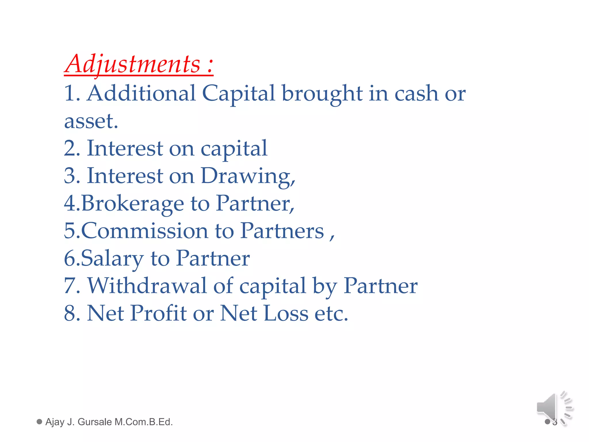 Fluctuating capital method | PPT