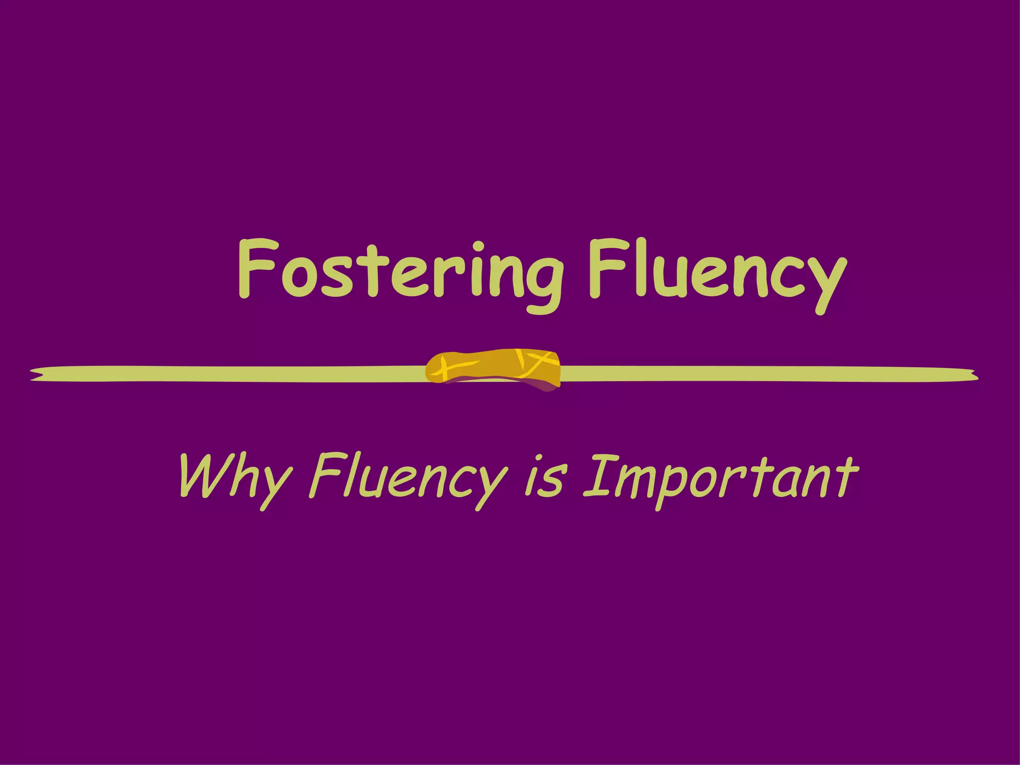 Fluency | PPT