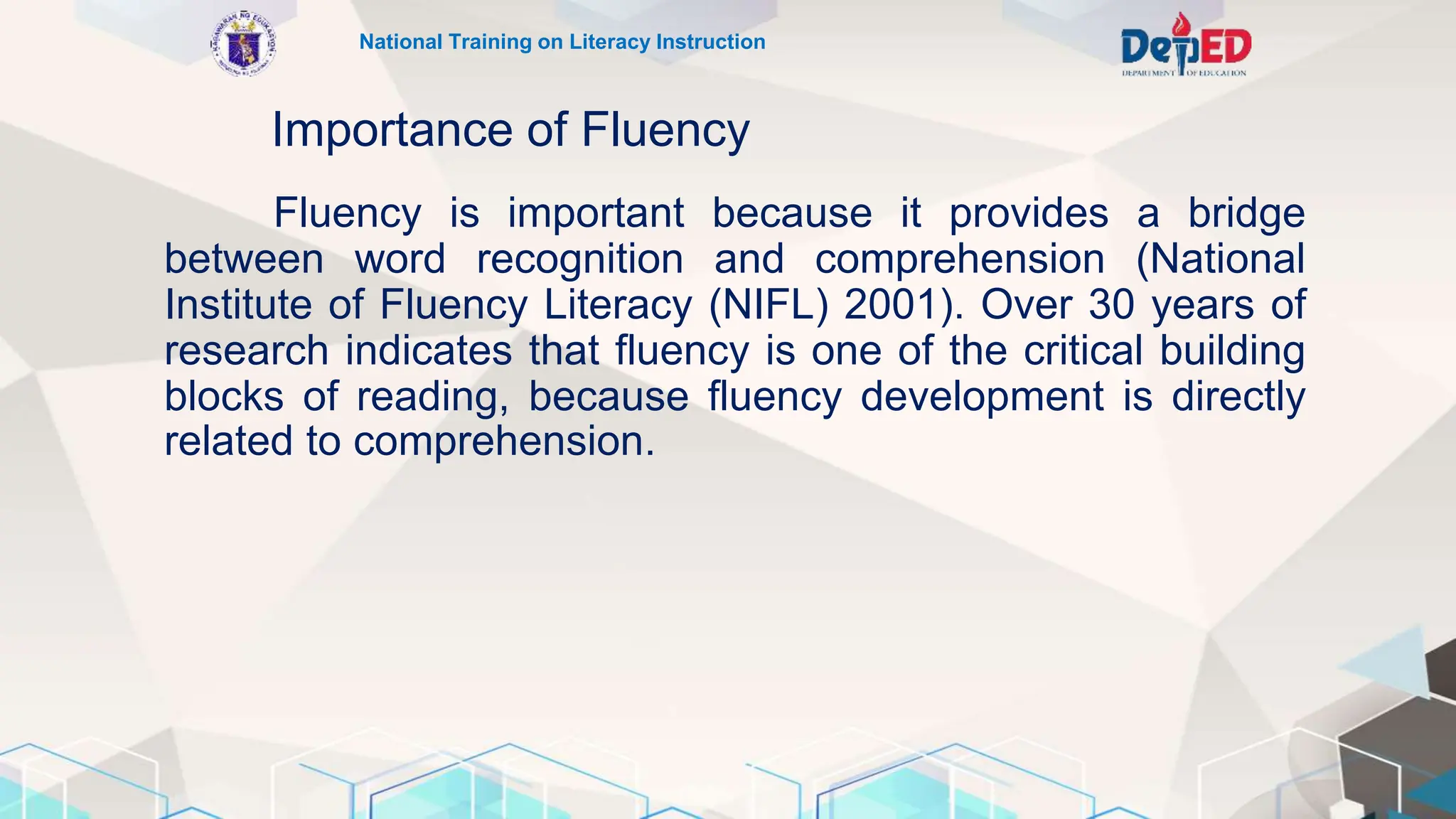 fluency.pptx for catch- \up friday activities | PPTX