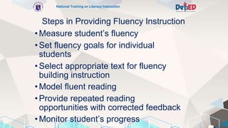 fluency.pptx for catch- \up friday activities | PPTX