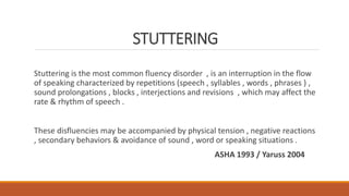 Fluency introduction | PPT