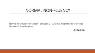 Fluency introduction | PPT