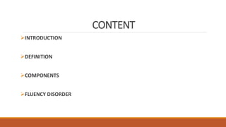 Fluency introduction | PPT