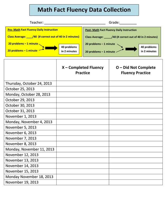 Fluency data collection round 3 | DOCX