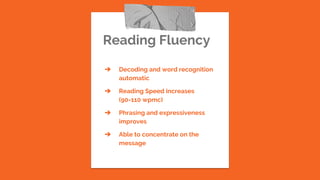 Fluency (grades 2 3) | PDF