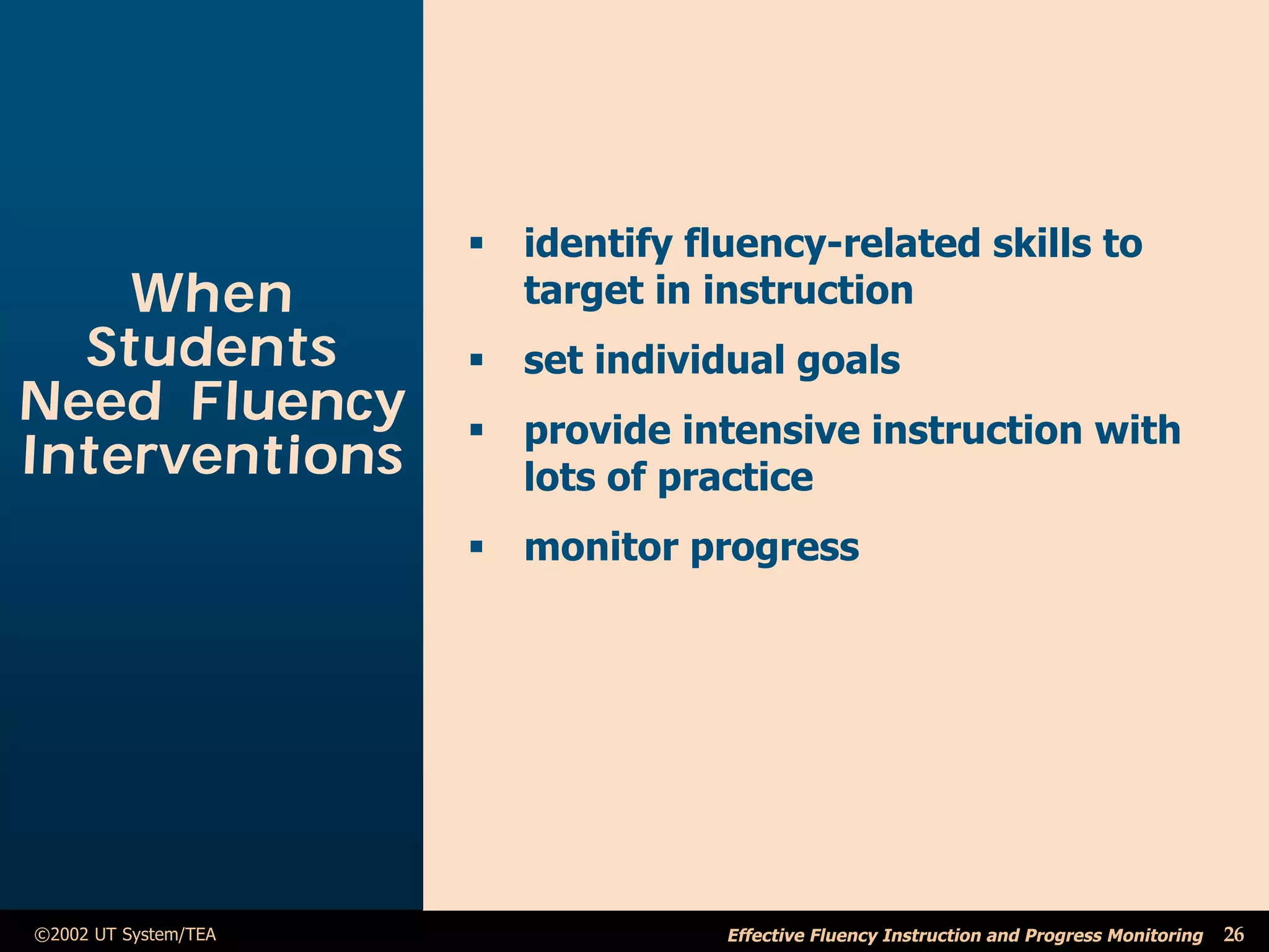 Fluency Presentation | PDF