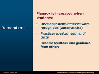 Fluency Presentation | PDF