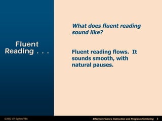Fluency Presentation | PDF