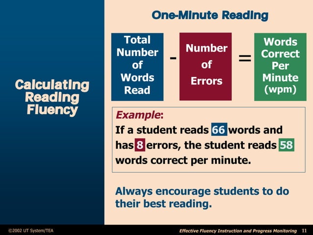 Fluency Presentation