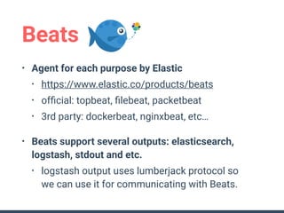 fluent-plugin-beats at Elasticsearch meetup #14 | PDF
