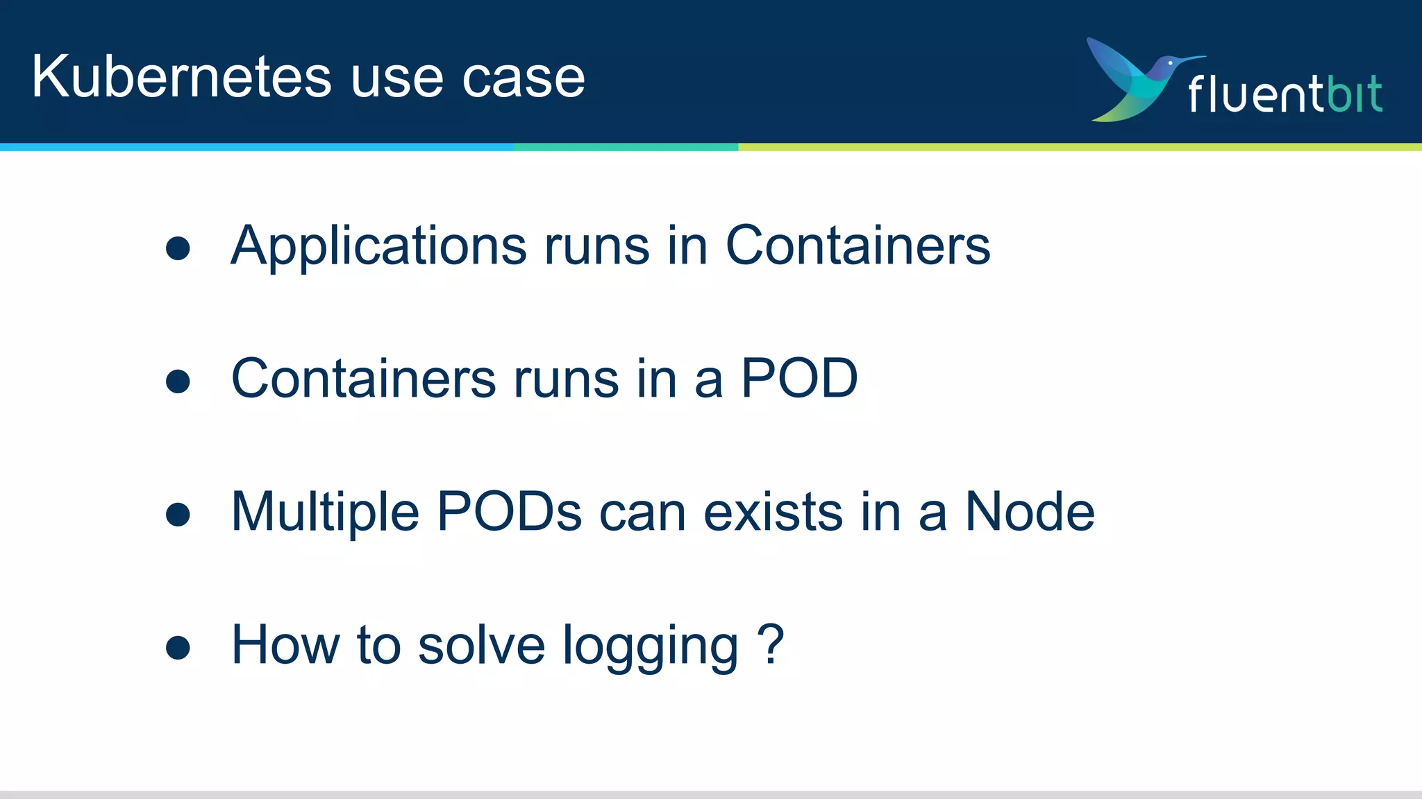 Fluent Bit: Log Forwarding at Scale | PDF