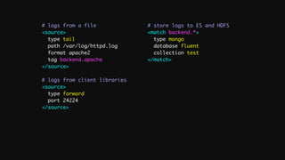 Fluentd - Unified logging layer | PPT