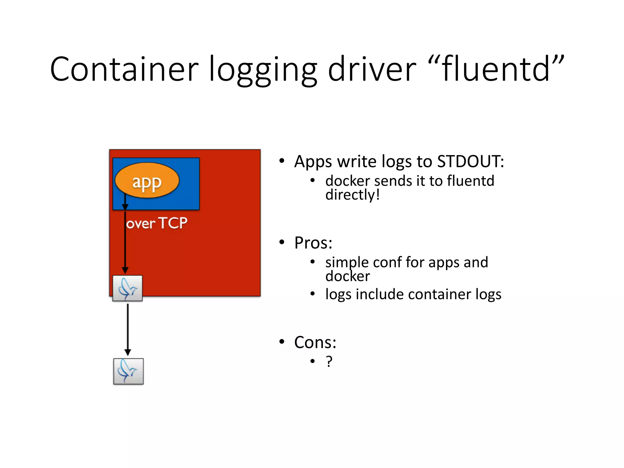 Fluentd and docker monitoring | PDF