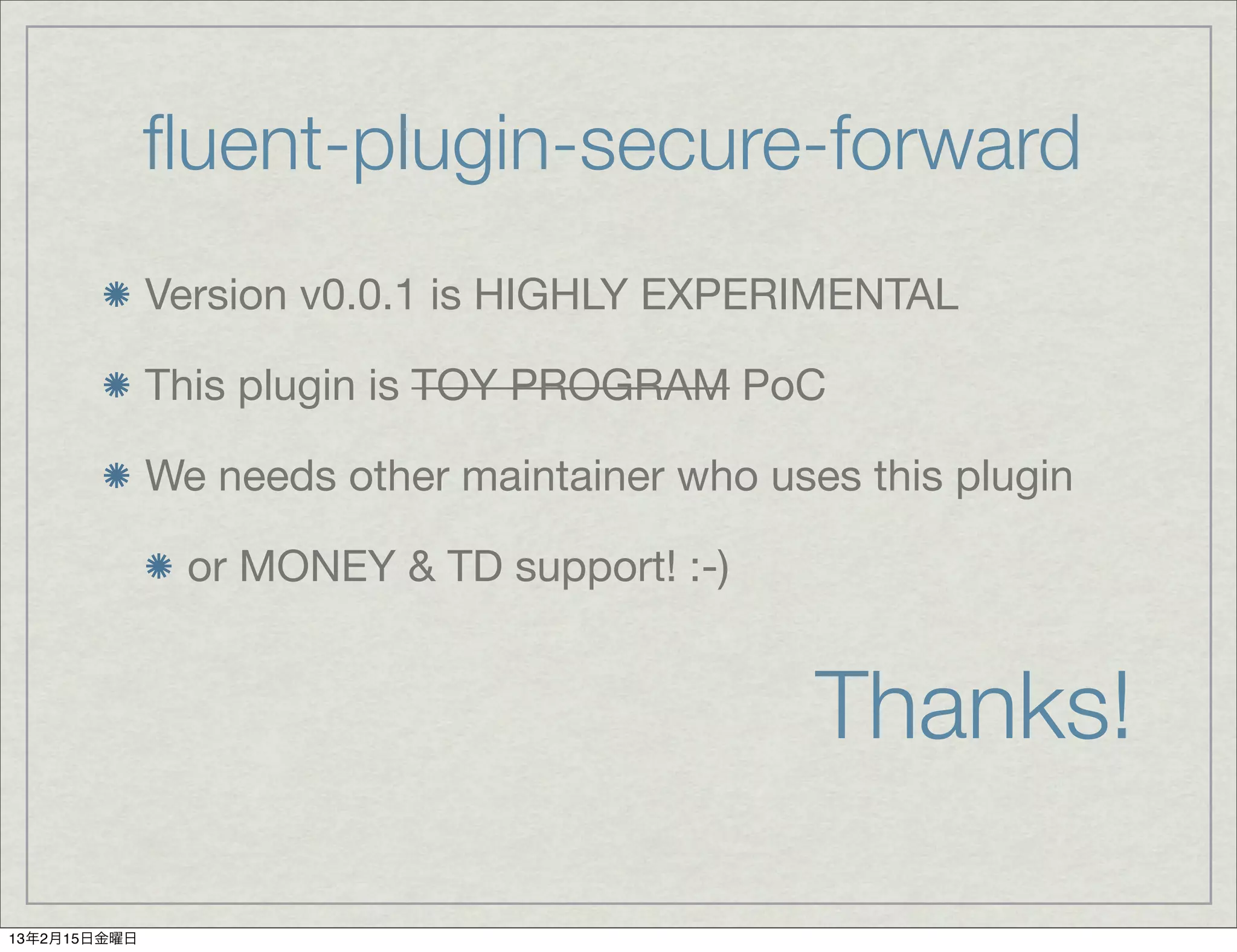 Fluentd message forwarding with authentication and encryption | PDF