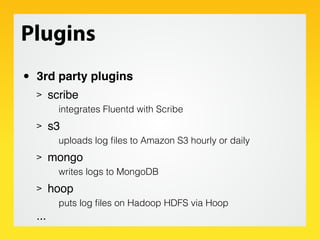 Fluentd meetup in japan | PDF | Programming Languages | Computing