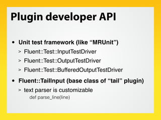 Fluentd meetup in japan | PDF | Programming Languages | Computing