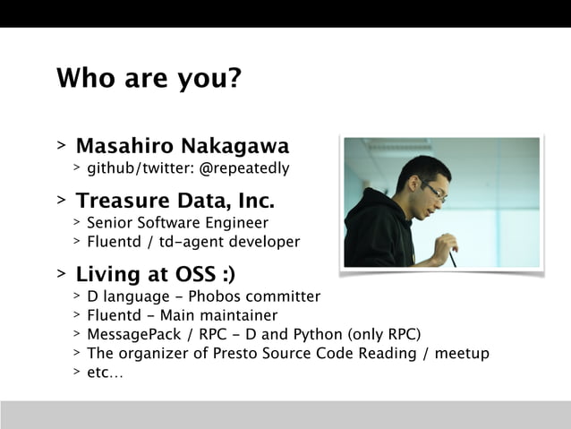 Fluentd - RubyKansai 65 | PPT