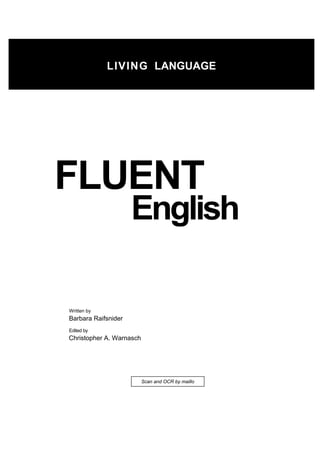 Fluent english | PDF