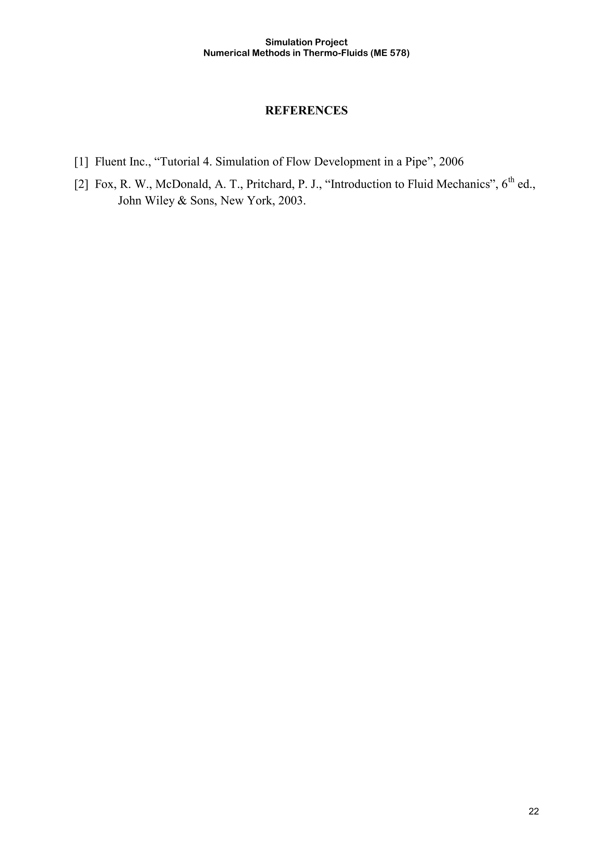 Flow Inside a Pipe with Fluent Modelling | PDF