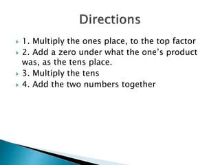 Fluently multiplying whole numbers unit 3 | PPTX
