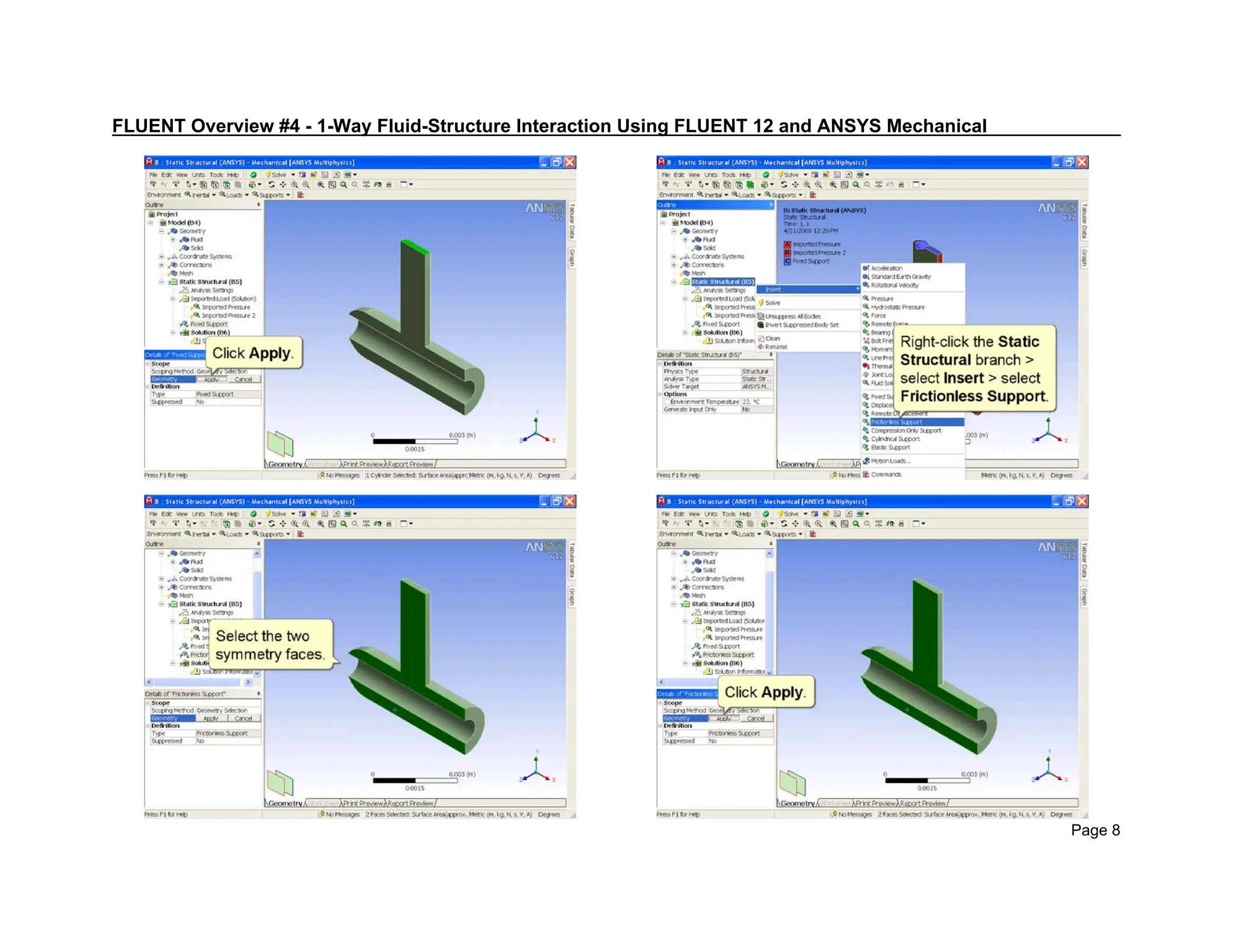 FLUENT_Overview_4_1-Way_Fluid-Structure_Interaction_Using_FLUENT12_and ...