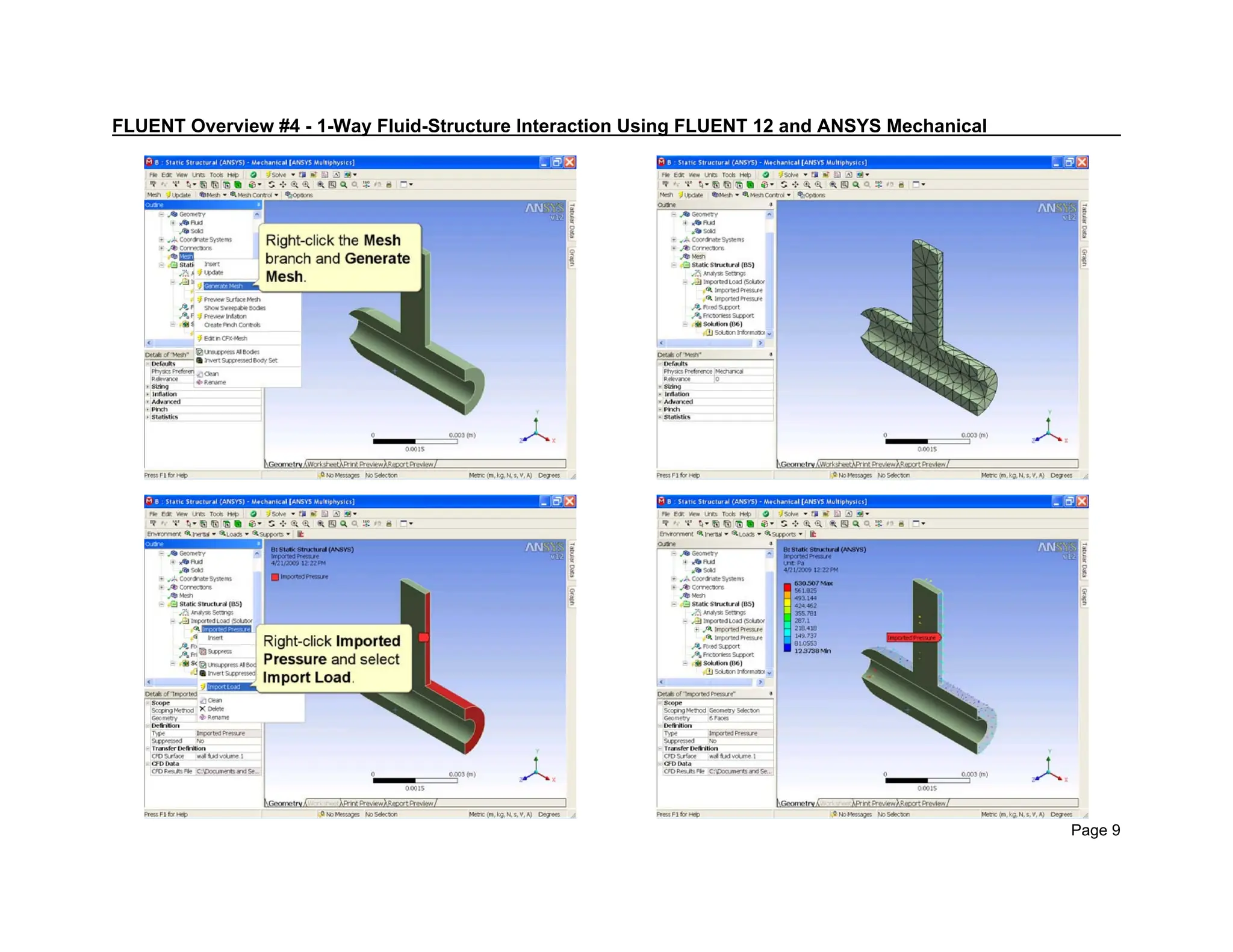 FLUENT_Overview_4_1-Way_Fluid-Structure_Interaction_Using_FLUENT12_and_ANSYS_Mechanical_DOC.pdf ...