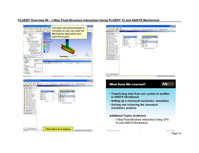 FLUENT_Overview_4_1-Way_Fluid-Structure_Interaction_Using_FLUENT12_and_ANSYS_Mechanical_DOC.pdf ...