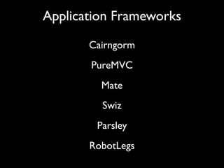 Application Frameworks - The Good, The Bad & The Ugly | KEY | Web ...