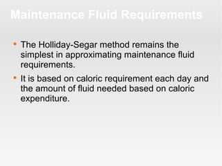 Fluid and-electrolytes-2010 | PPT