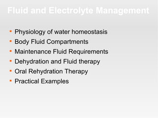 Fluid and-electrolytes-2010 | PPT