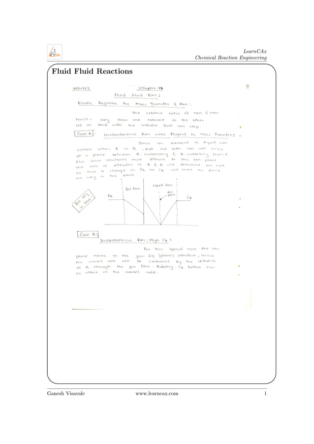 Fluid Fluid Reactions | PDF
