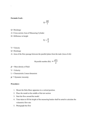 Fluid-Mechanics-Lab-Manual.pdfExplain any one gear finishing process. | PDF