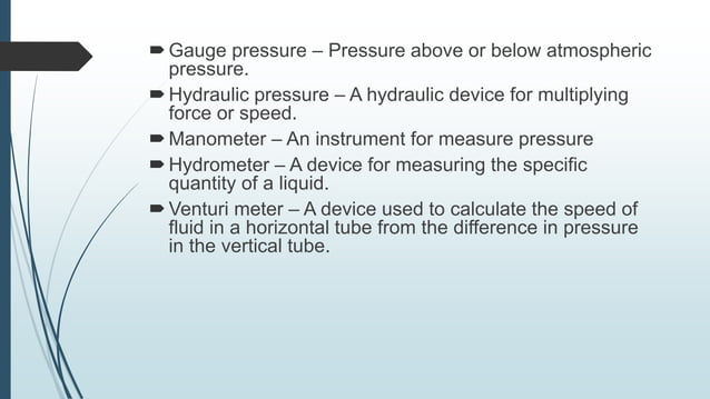 Fluids in Physics | PPTX