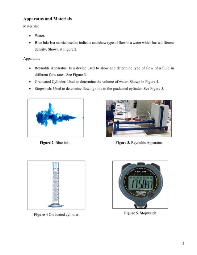 Fluid Mechanic Lab - Reynold's Number Experiment | PDF