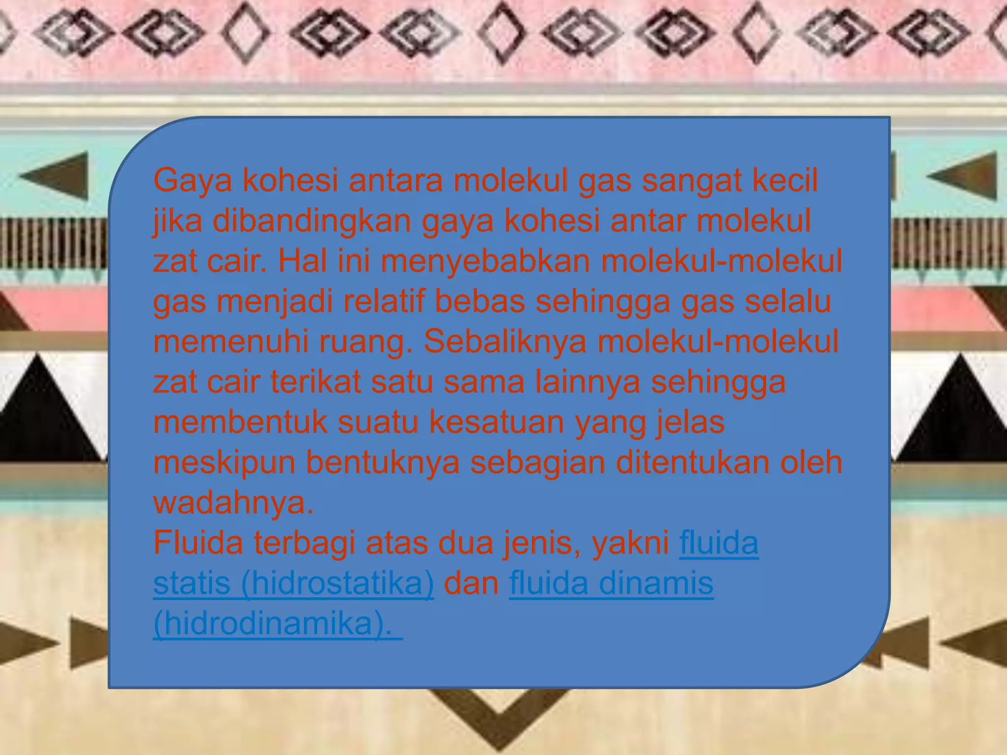 Fluida Statis & Fluida Dinamis | PPTX