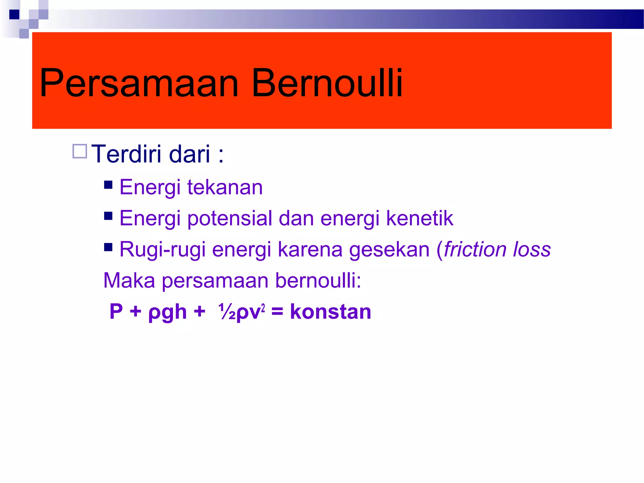 Fluida dinamis | PPT