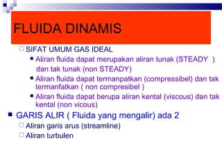 Fluida dinamis | PPT